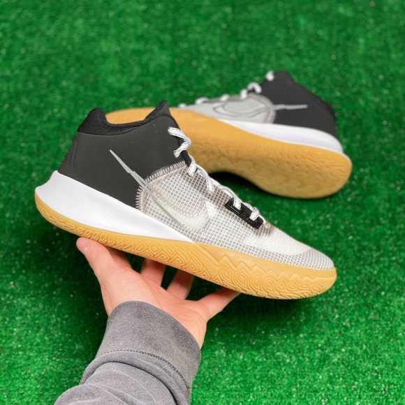 Nike | Shoes | Nike Kyrie Flytrap 4 Mid Mens Basketball Shoes Gray ...